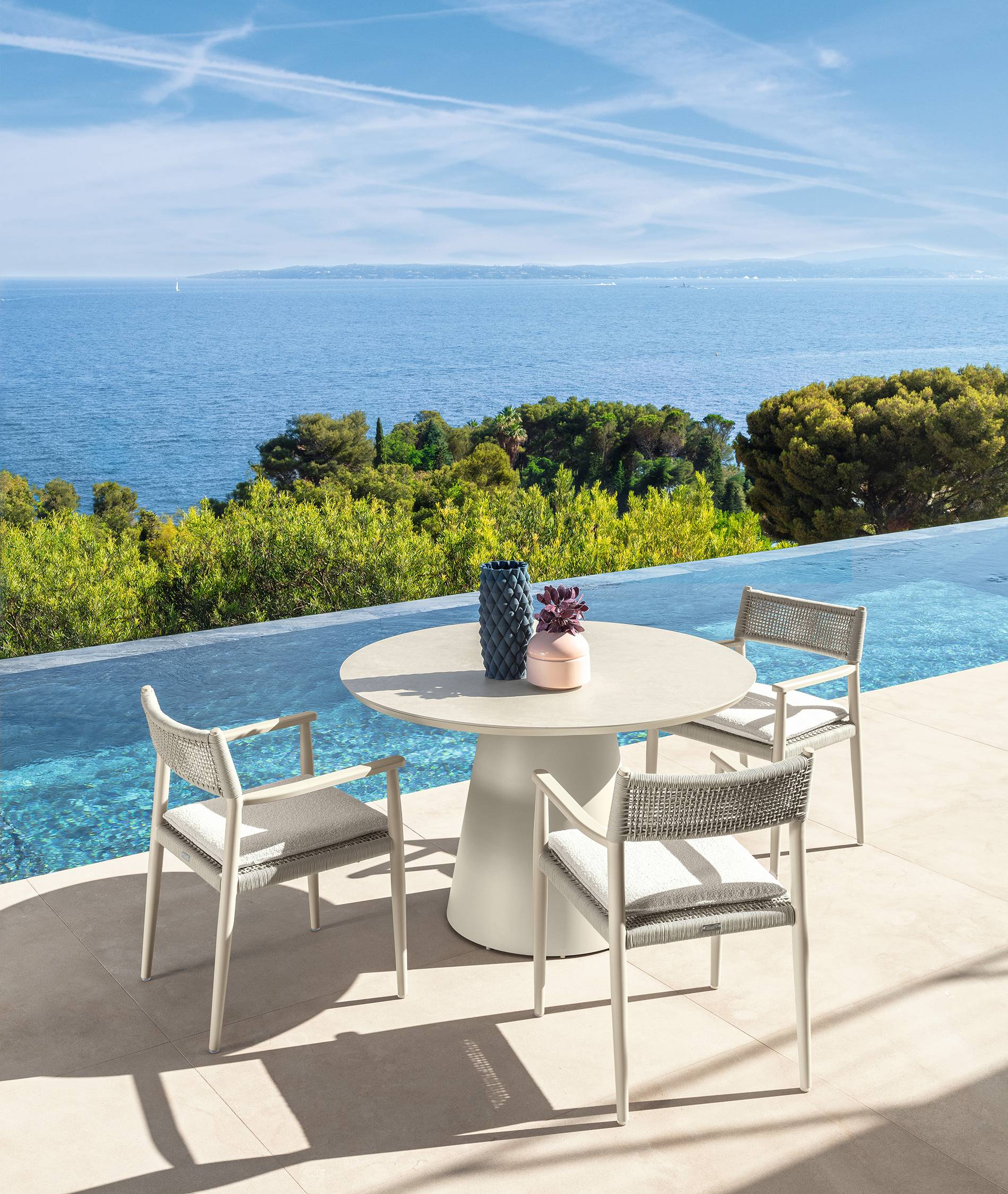 Dolcevita//Alu sedia pranzo | Arredamenti outdoor/indoor: Talenti